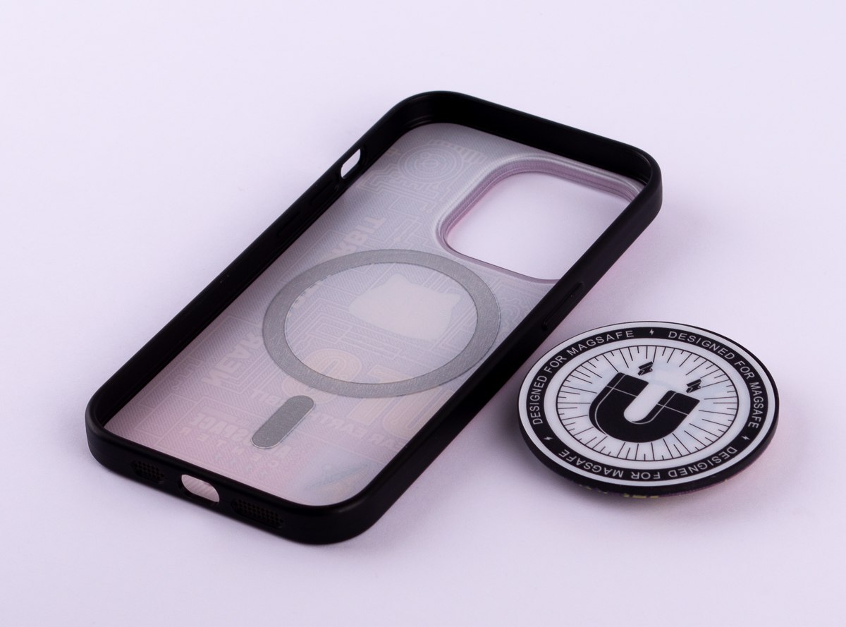 Силиконовый чехол MagSafe Boter "3D" + magsafe PopSocket для iPhone 13 ...