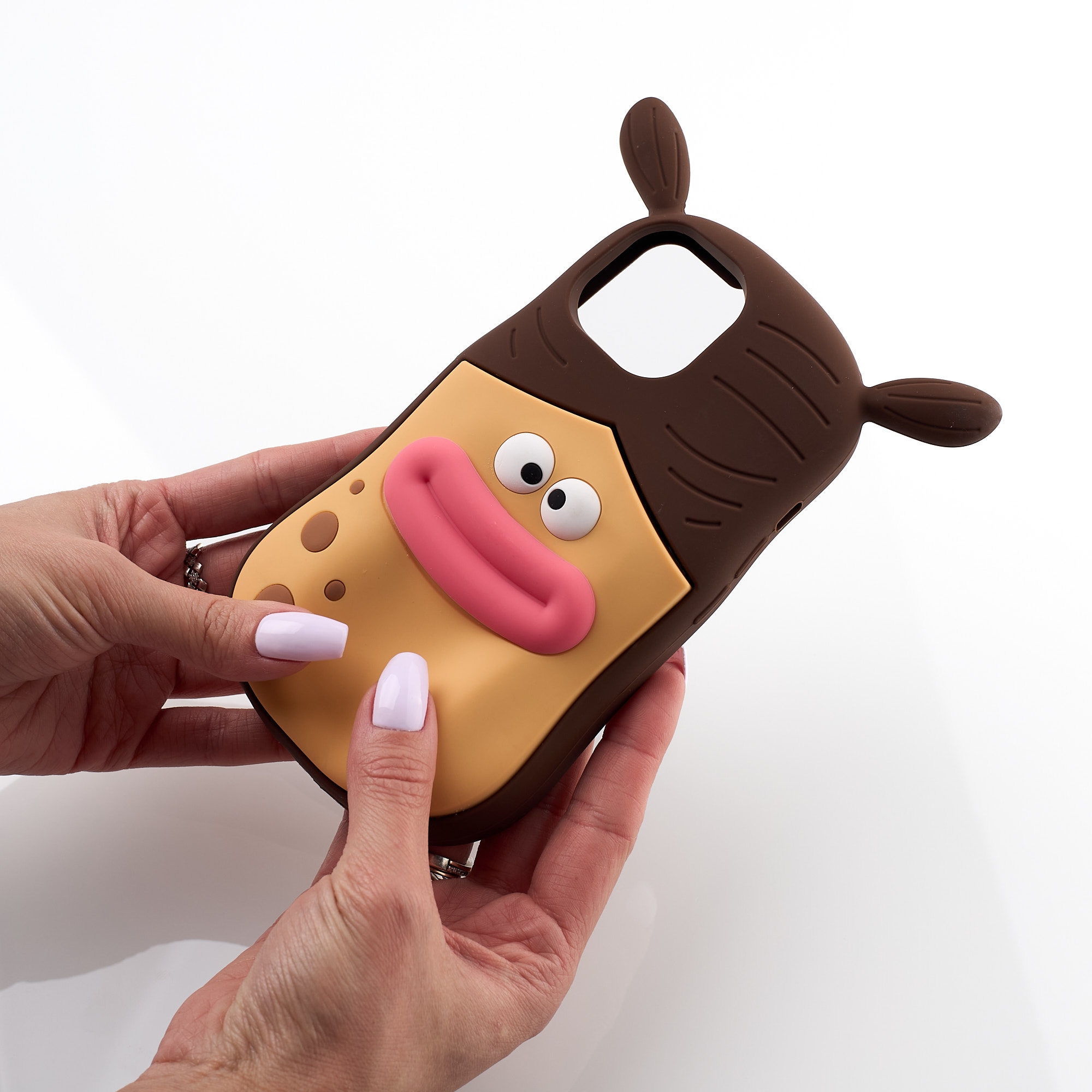 Силиконовый чехол FACE CASE для iPhone 13 Pro boy. Аксессуары оптом в ...